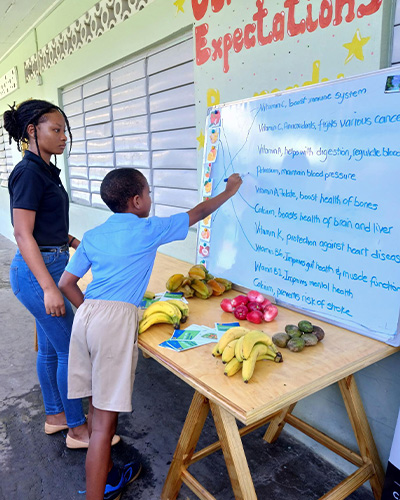 The Zero Hunger Trust Fund promotes healthy food choices on the 1st ...